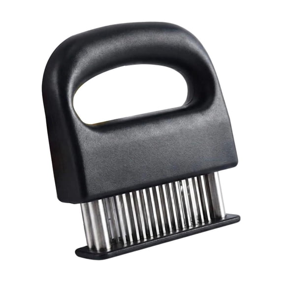 Professional Spring-Loaded Meat Tenderizer with 48 Stainless Steel ...