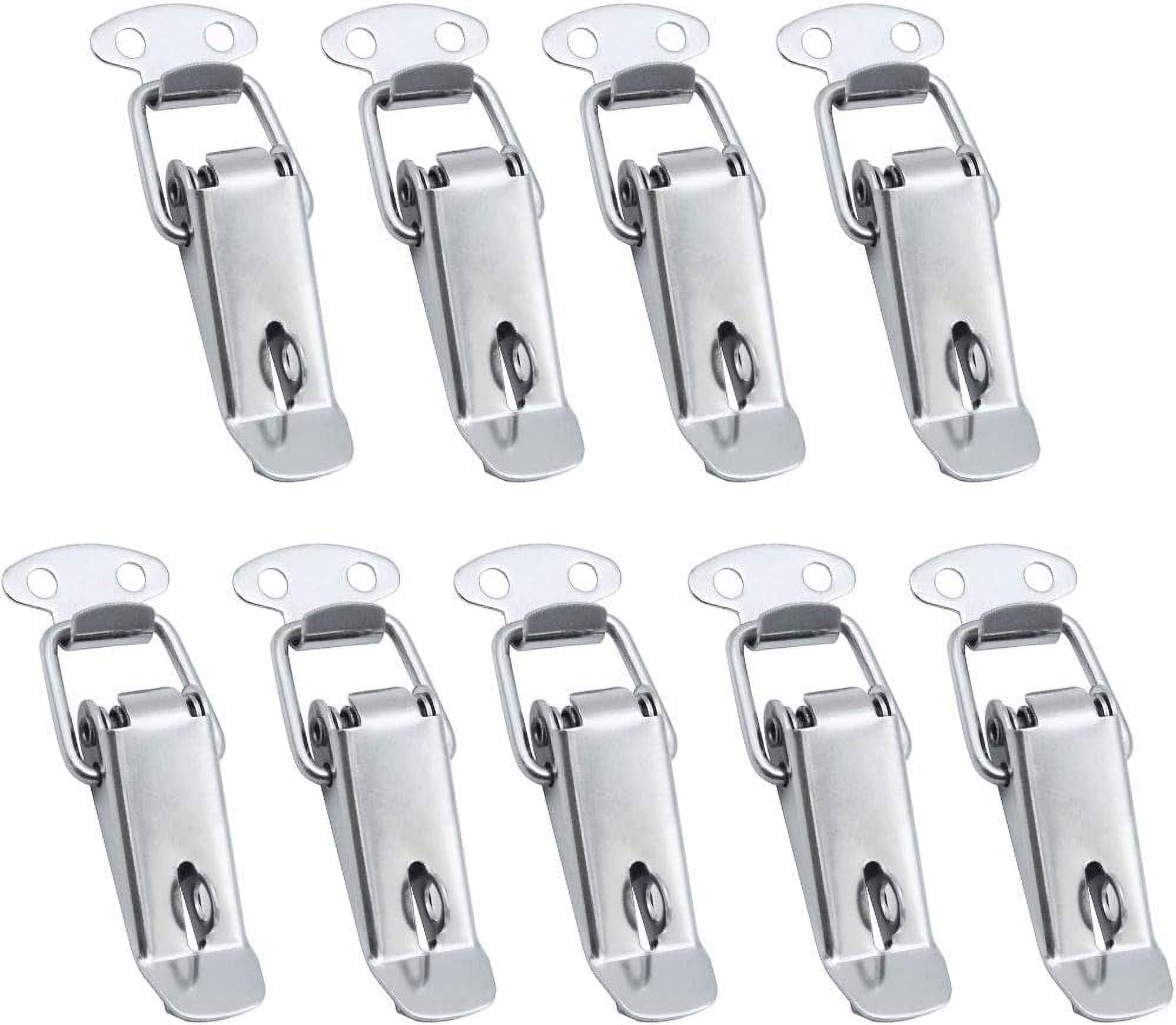 Durable Spring Loaded Stainless Steel Toggle Latch, Compact Size Easy ...