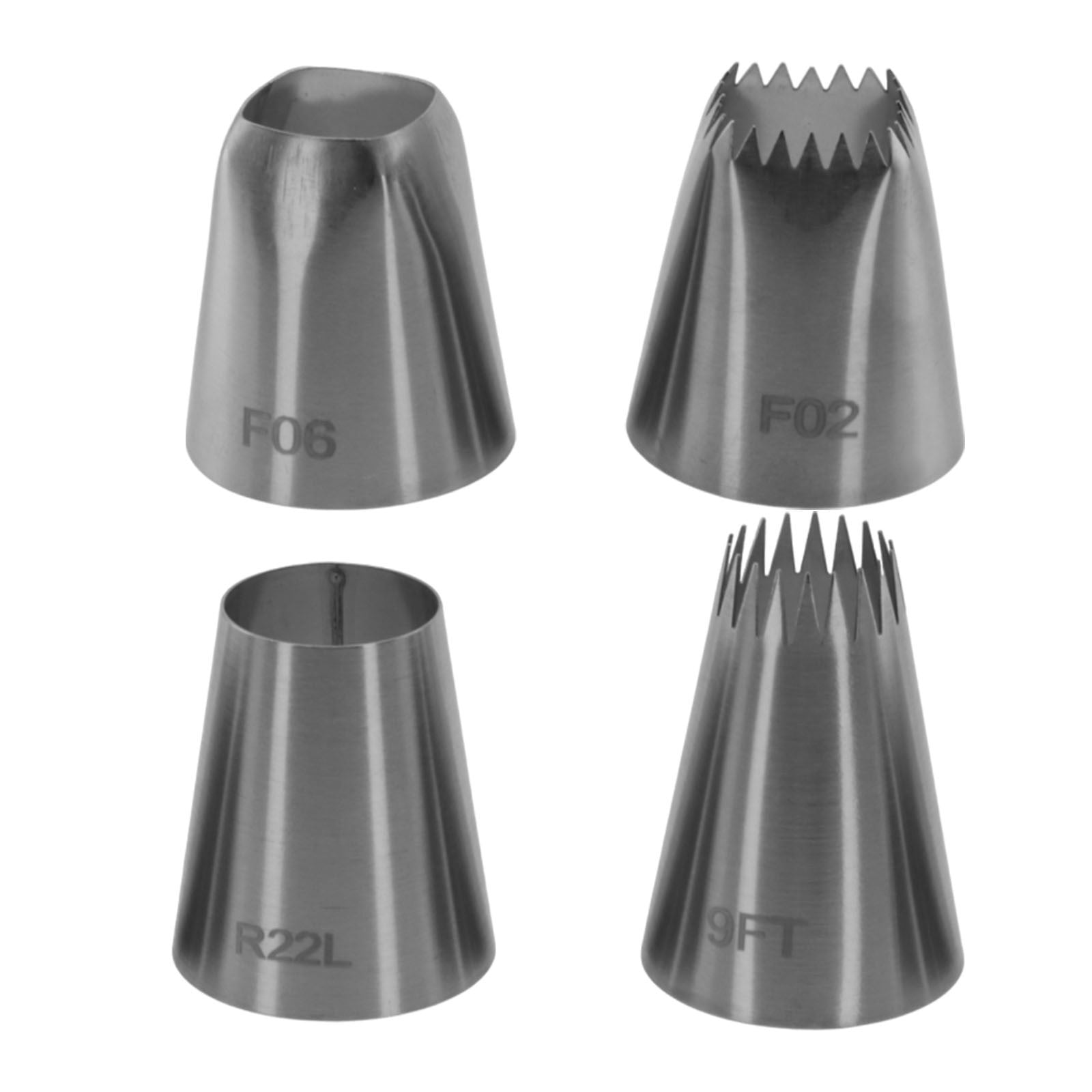 Professional Stainless Steel Cake Decorating Tips,Piping Nozzles for ...