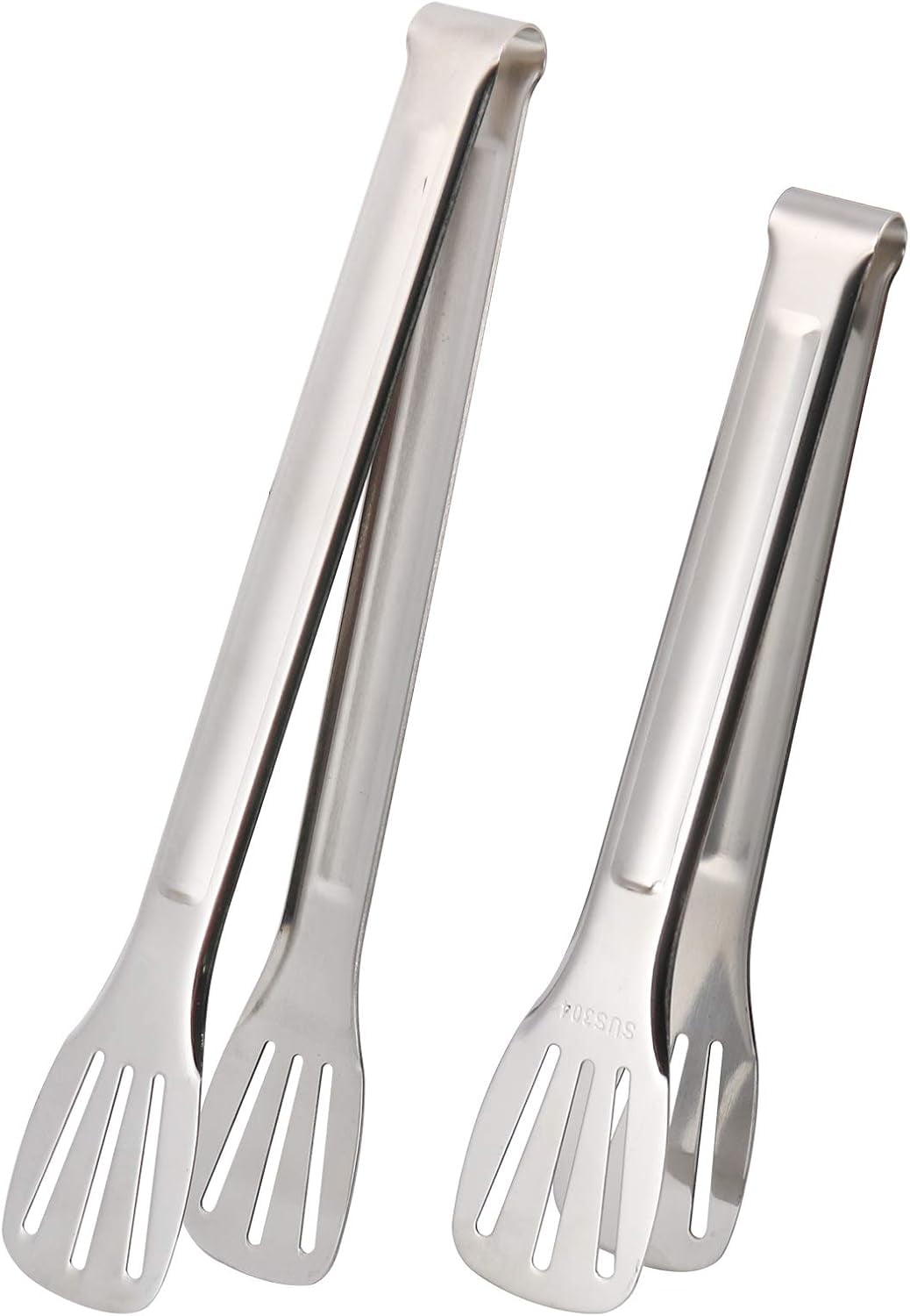 Professional Stainless Steel Kitchen Tongs, Versatile Heavy-Duty And ...