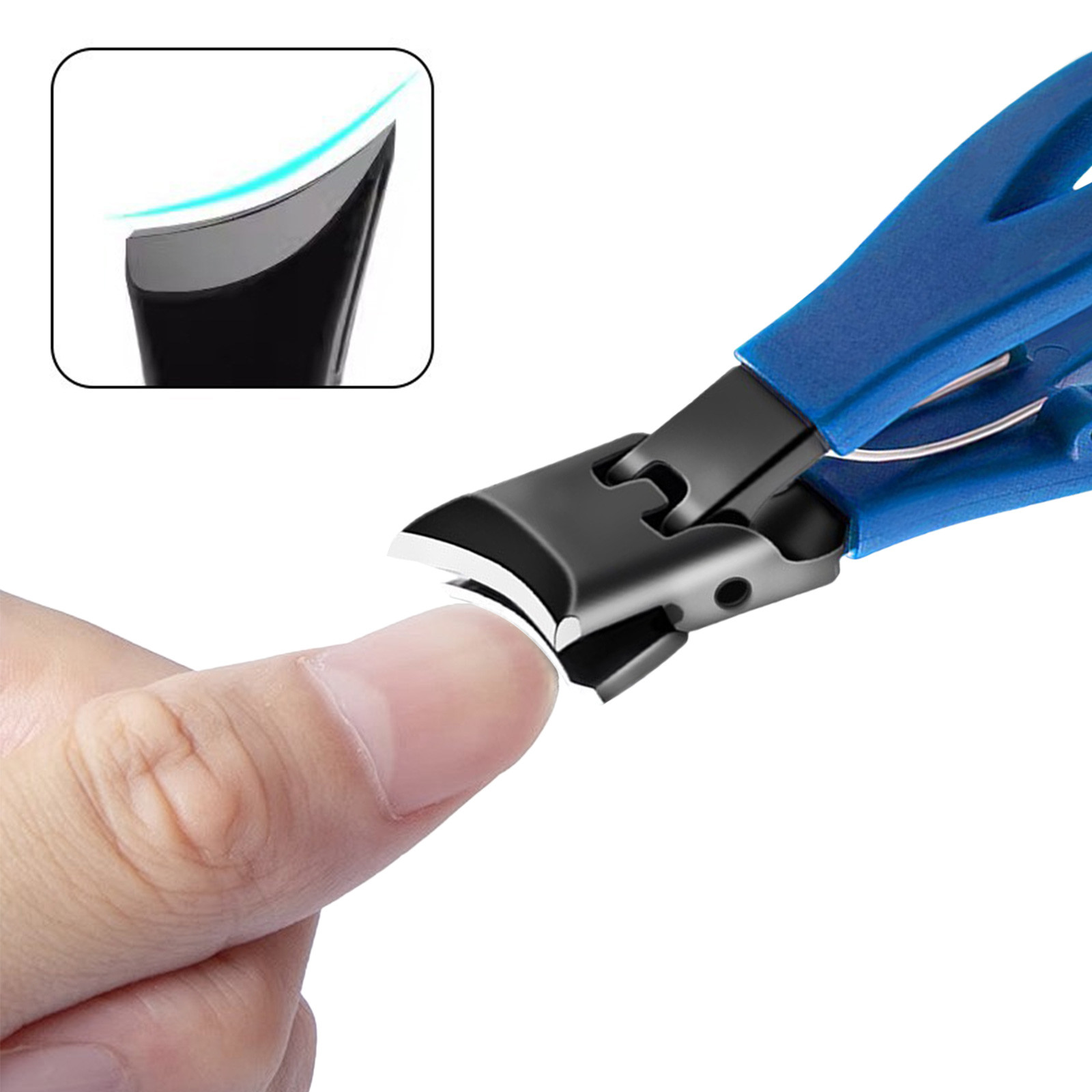 Professional Stainless Steel Nail Clipper with Built-in Nail Catcher ...