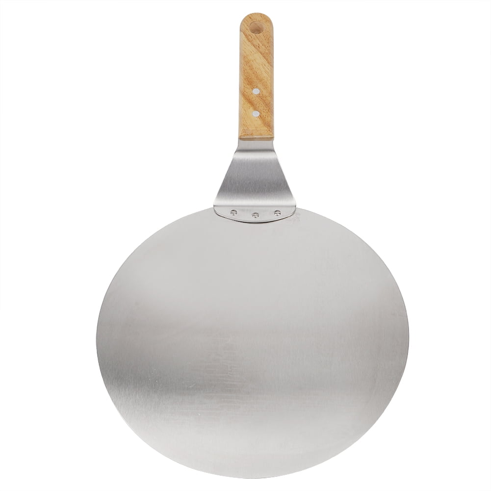 Durable Stainless Steel Pizza Peel, User-Friendly, Wood Handle, Large ...