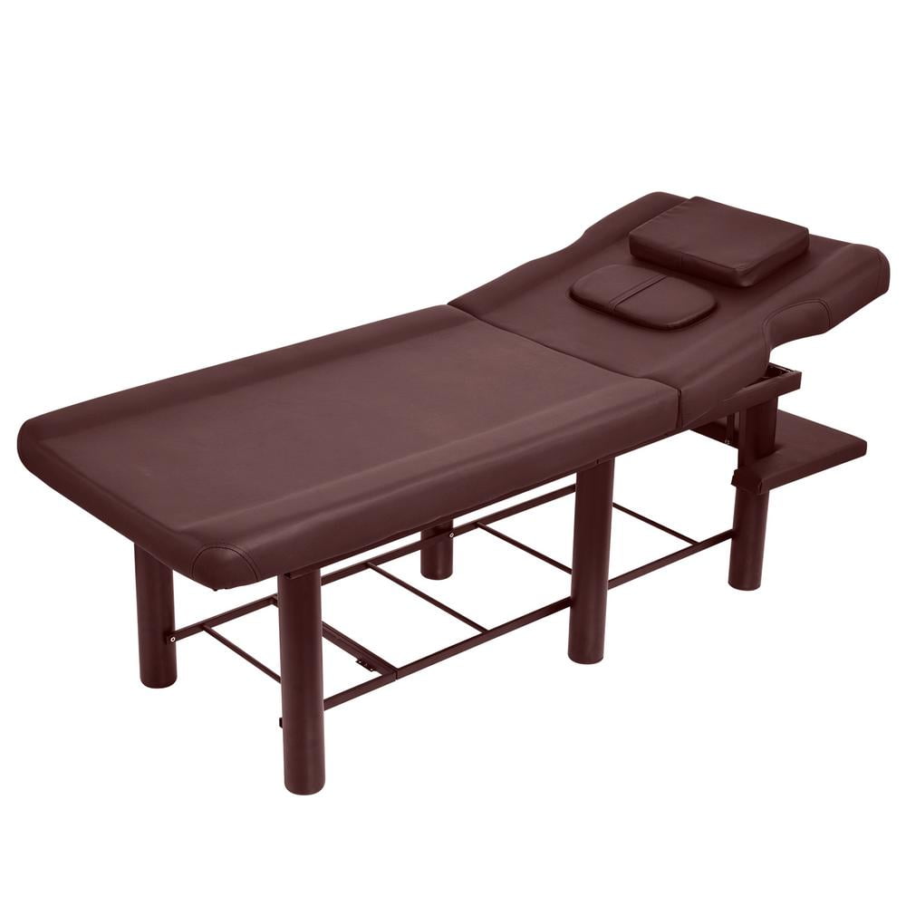 Professional Stationary Massage Table, Massage Bench Waxing Bed, Metal ...