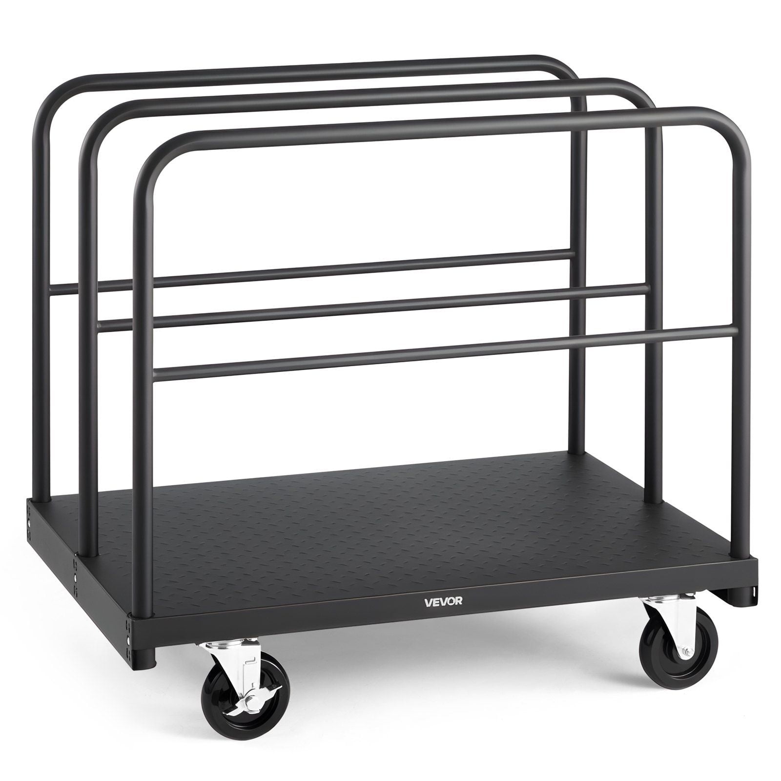 Professional Steel Panel Cart Dolly, 1800 lbs Load, 2-in-1 Design, 5 ...