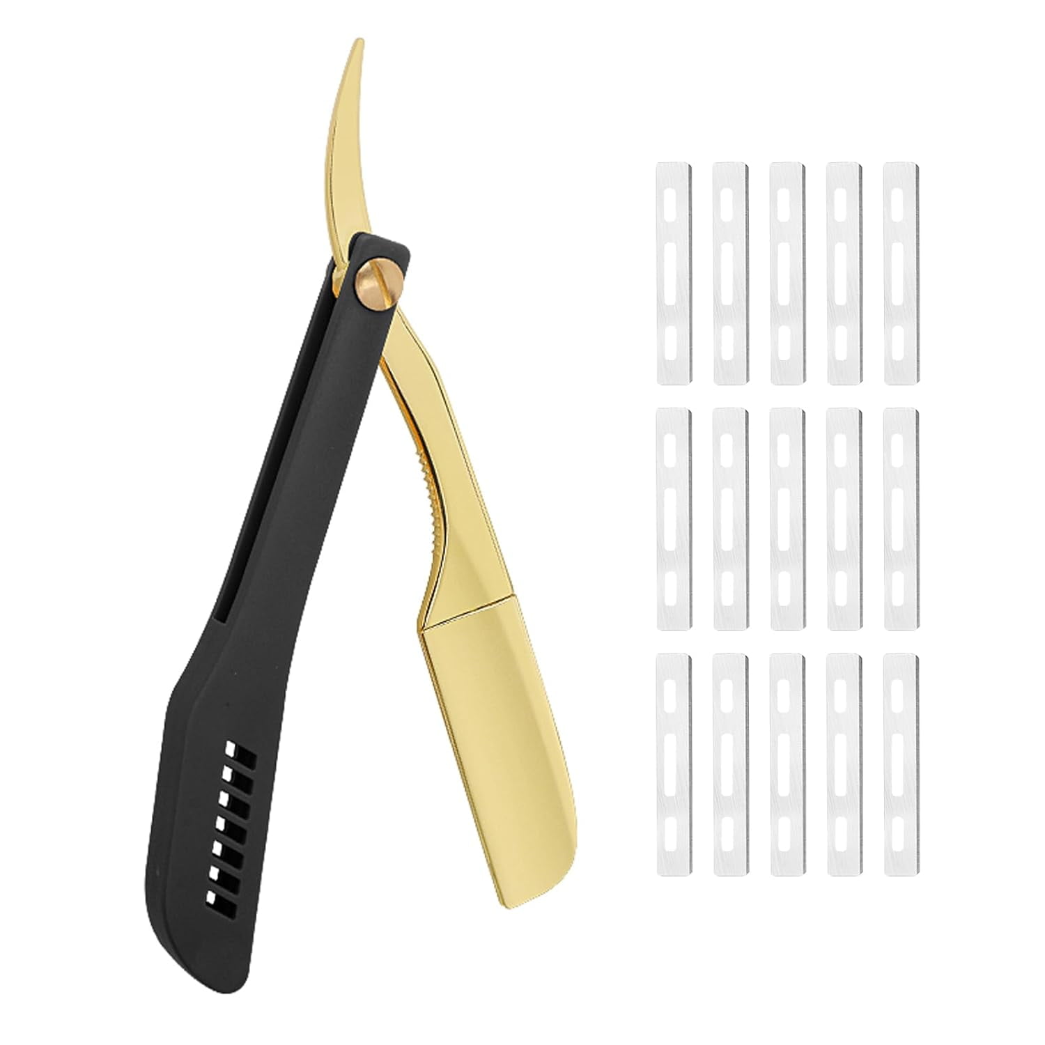 Professional Straight Razors for Men with 15 Replaceable Blades ...