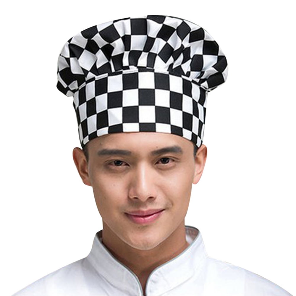 Professional Stretchy Adjustable Men Cap Kitchen Cook Baker Catering ...