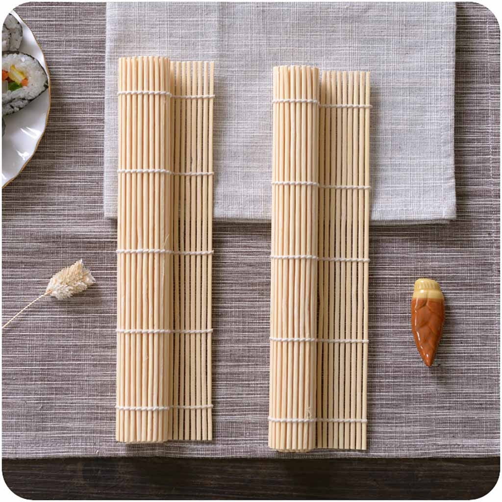 Professional Sushi Rolling Mat Bamboo Makisu Roller for Homemade Sushi ...