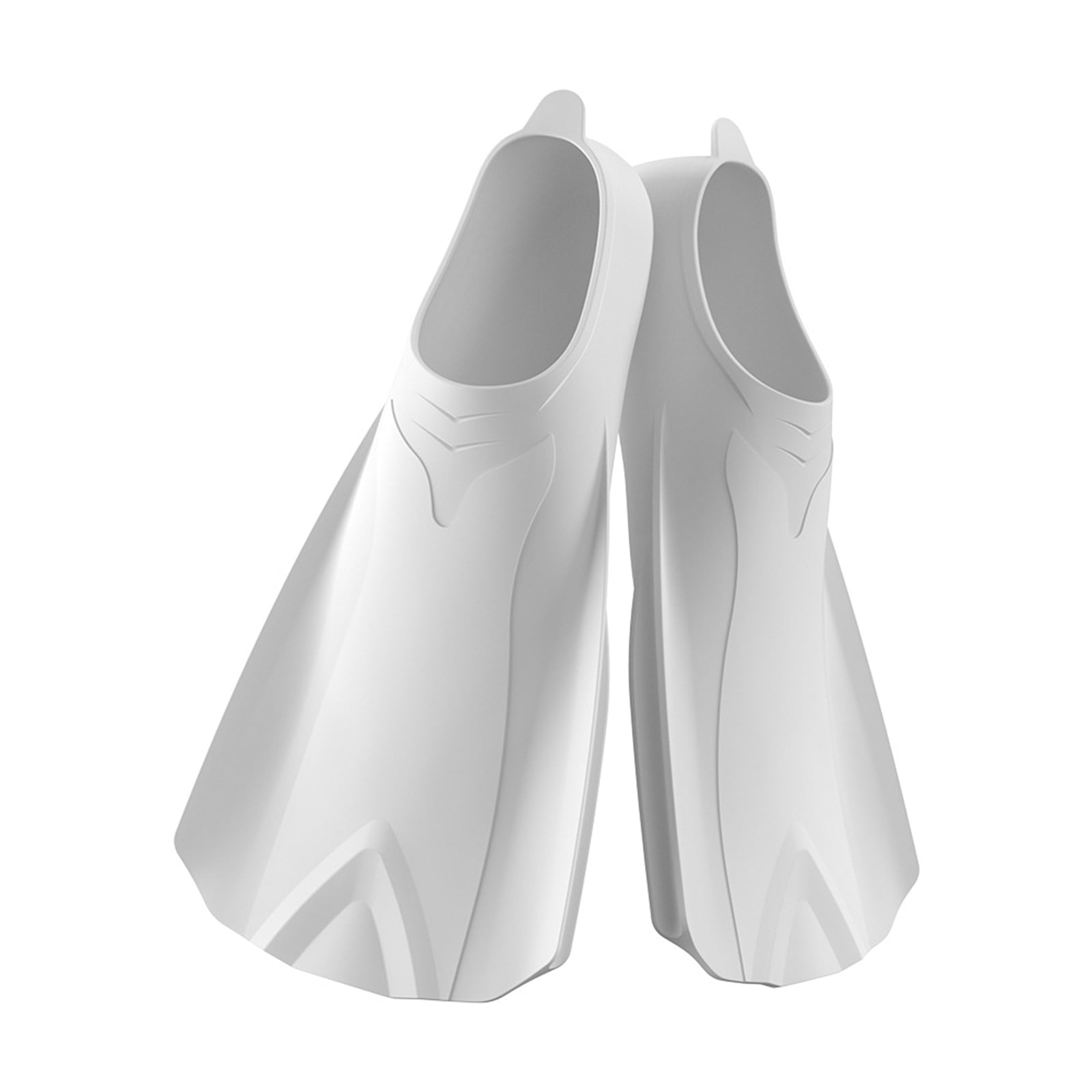Professional Swim Training Fin Silicone Swimming Fin Travel Size ...