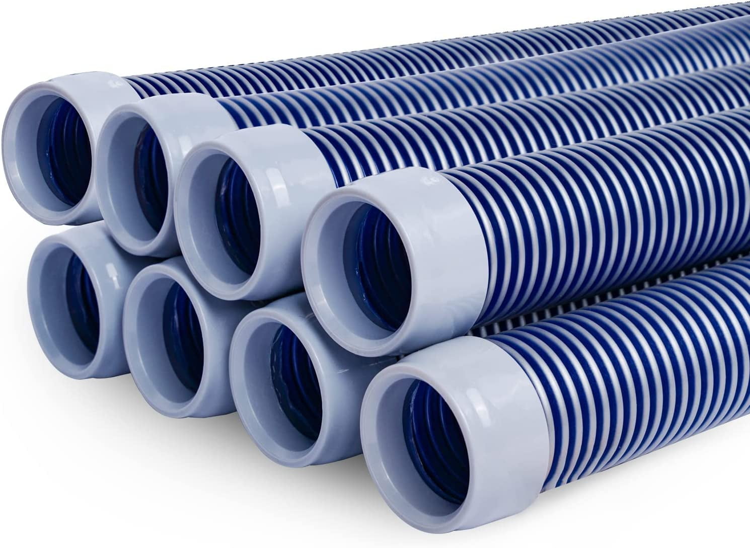 Professional Swimming Pool Vacuum Cleaner Hose -1.5” 8 Piece Hoses ...