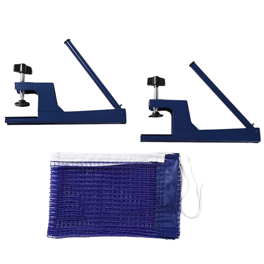 Professional Table Tennis Net and Post Set Pingpong Mesh Net Clip with ...