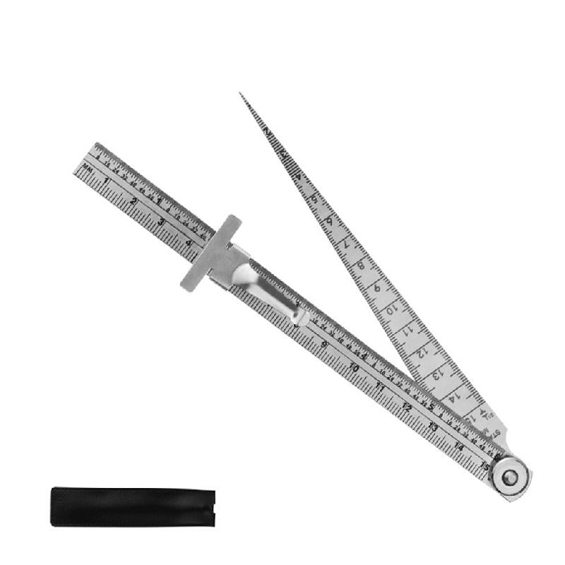 Professional Tapers Gauges With Millimeter Inch Scale 1-15mm Set Wedges ...