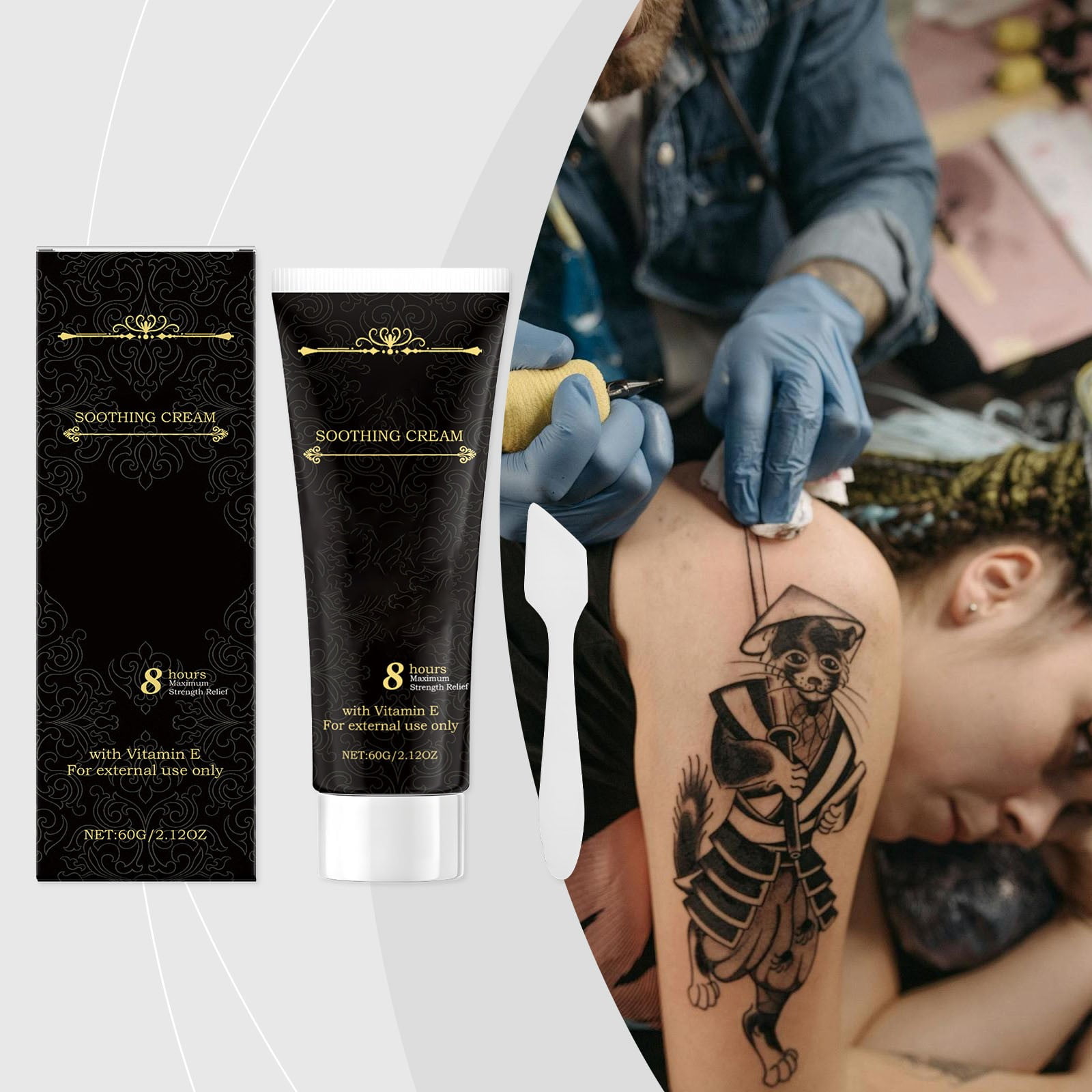Professional Tattoo Care Cream,Minimizes Peeling & Keeps Ink Vibrant ...