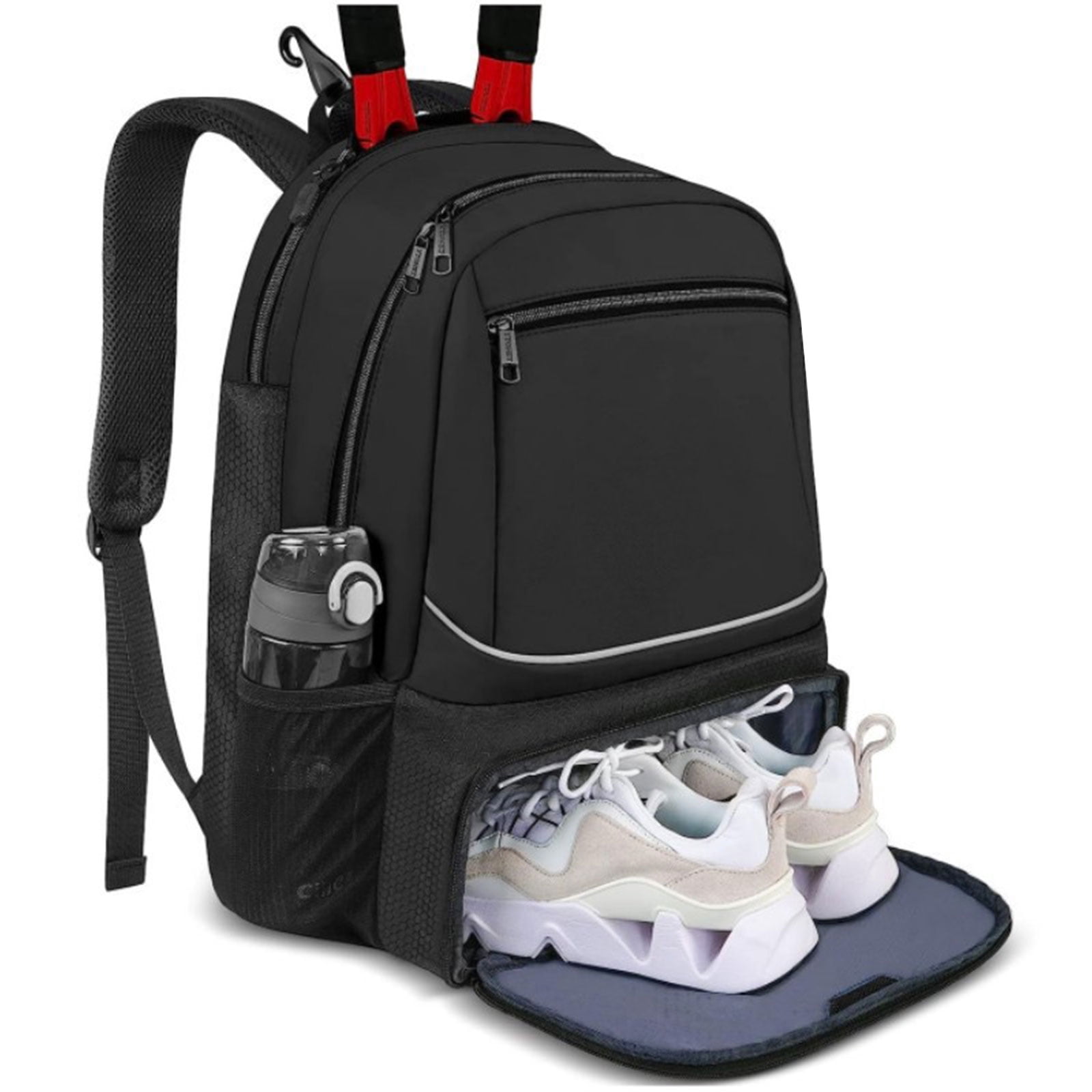 Professional Tennis Backpack with Separate Shoe Pouches Badminton 2 ...