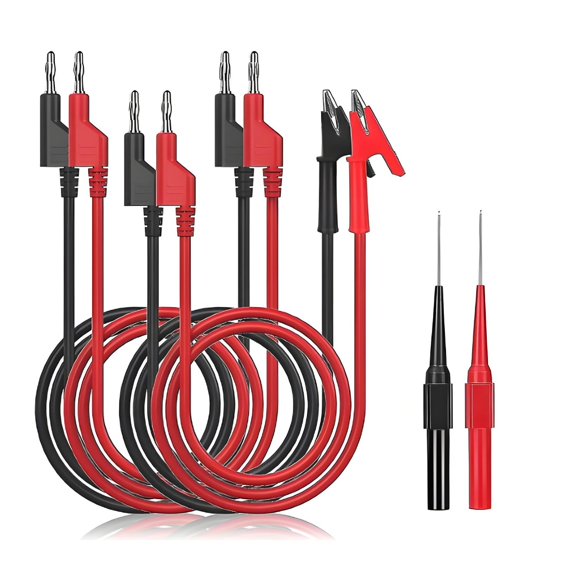 Professional Test Probes 4MM Heavy Duty Wire Clip For Electrical ...
