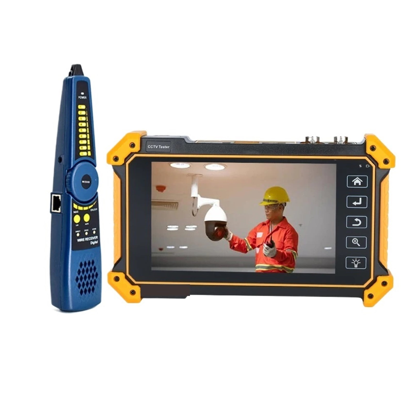 Professional Tester IPC-52RC Plus CCTV Tester 5inch 6 In 1 Full 8MP IP ...