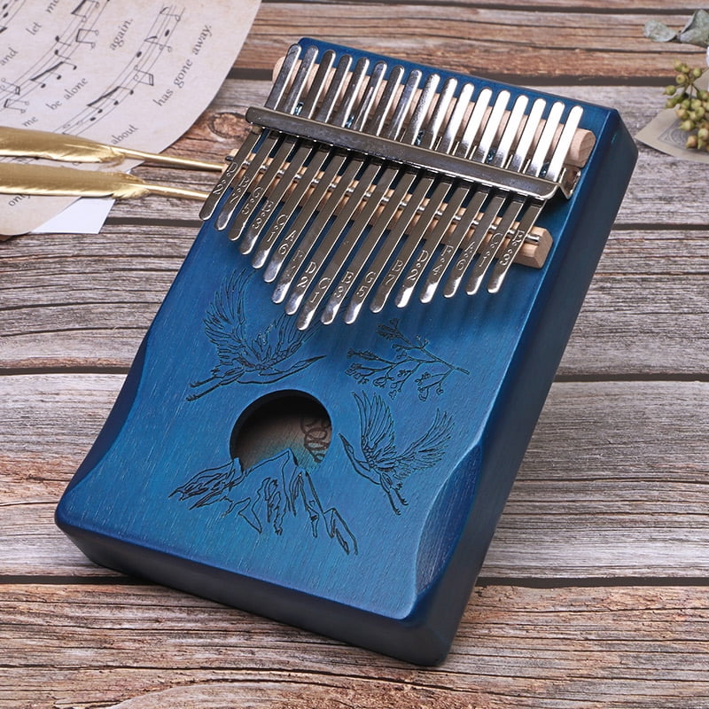 Professional Thumb Piano 17 Keys Calimba Tuned and Shipped Portable Kalimba Beginner's Malimba ...