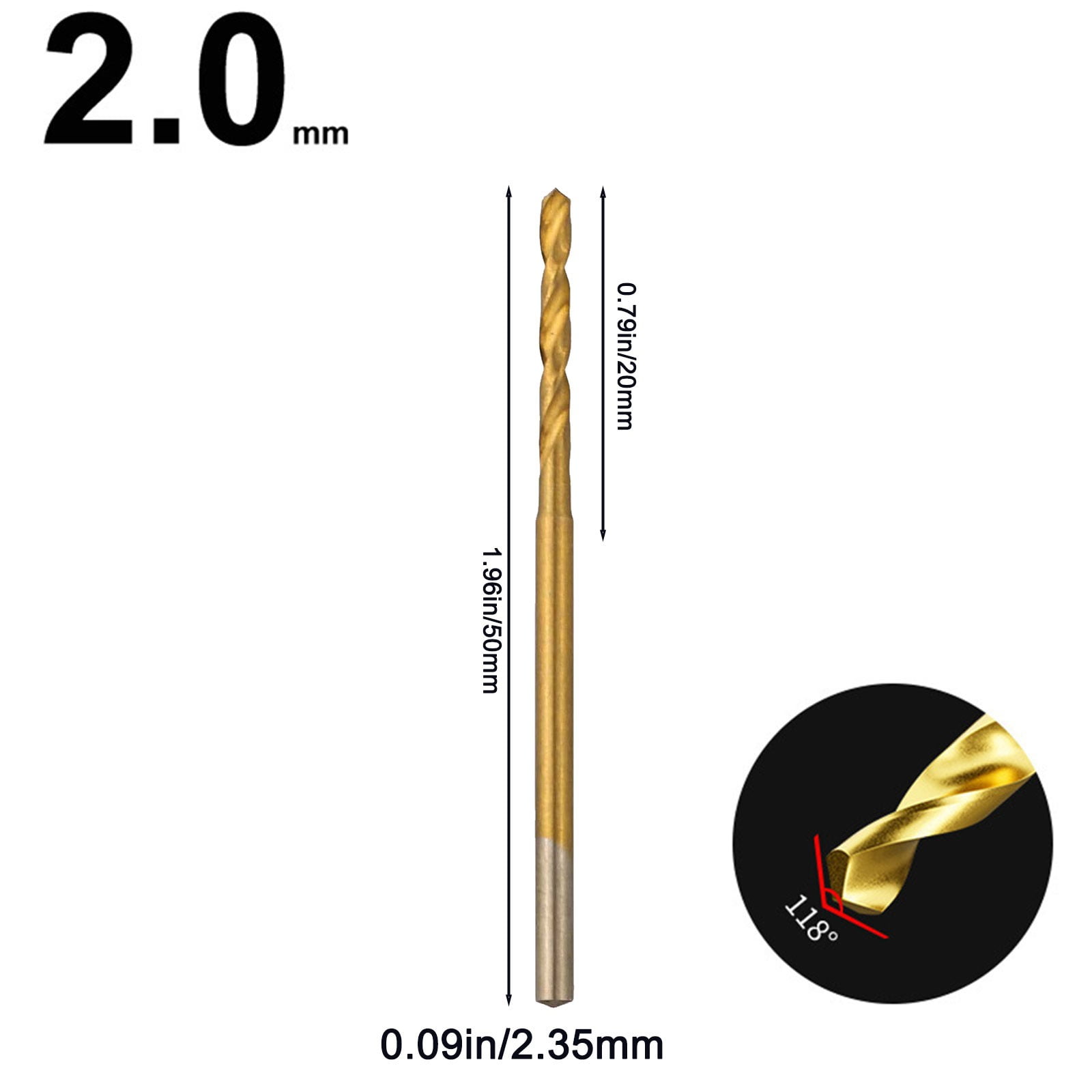 Professional Tiny Drill Bits for Engraving Wood with Standard Shank Size - Walmart.com