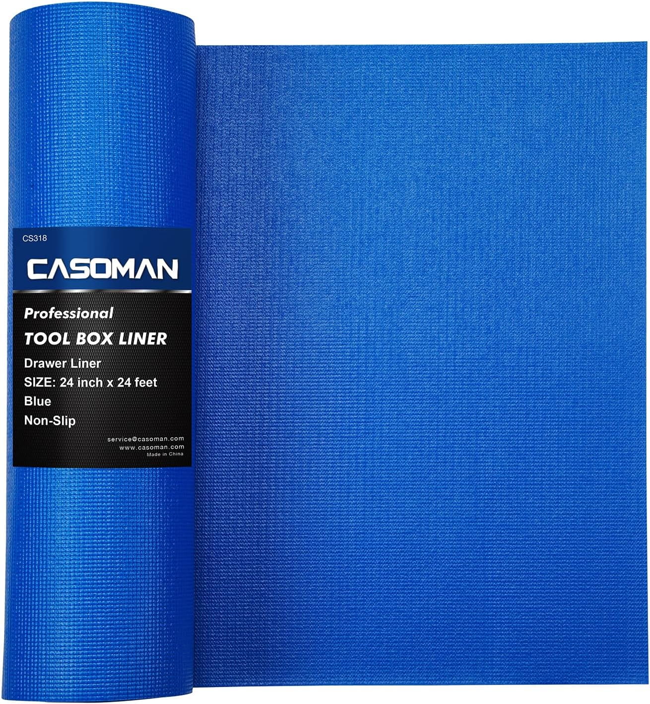 Professional Tool Box and Drawer Liner, Blue, Easy Cut Non-Slip Foam ...