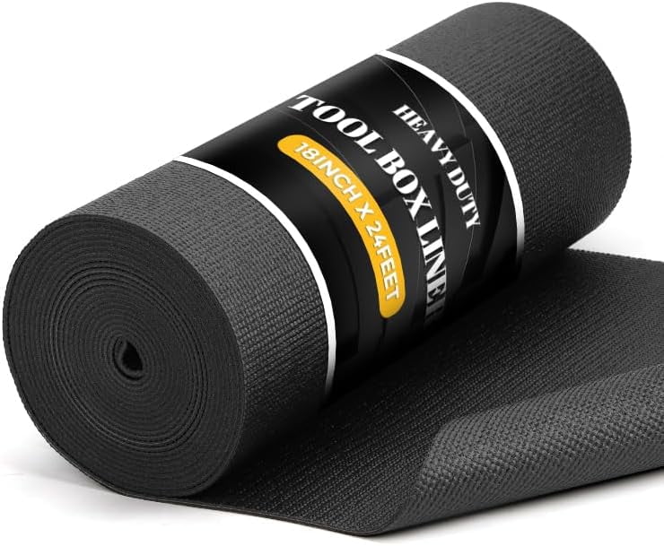 Professional Tool Box Liner 18” x 24 ft, Heavy Duty Tool Box Foam 3mm ...