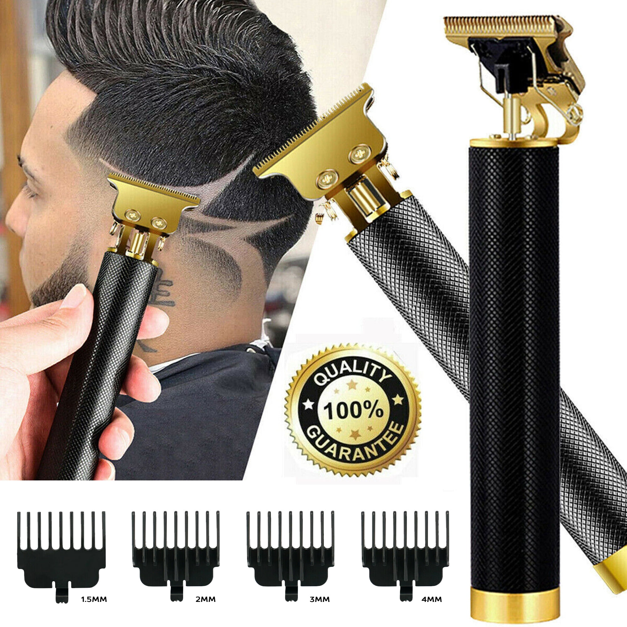 Professional Manscape Haircut Kit: Cordless Trimmer Hair Clippers for ...