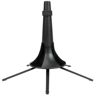 Hamilton Rugged Trombone Stand, Adjustable Height, Cushioned Bell Rests ...