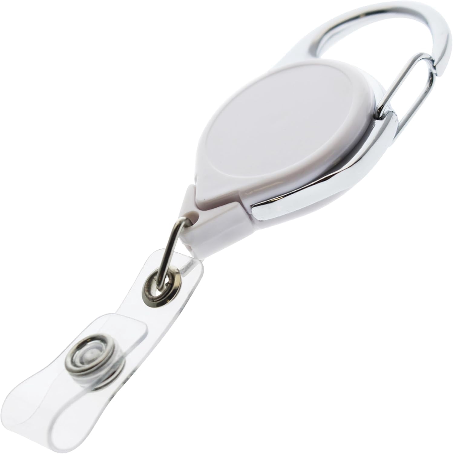 Professional Twist Free Carabiner Badge Reel with Long 34