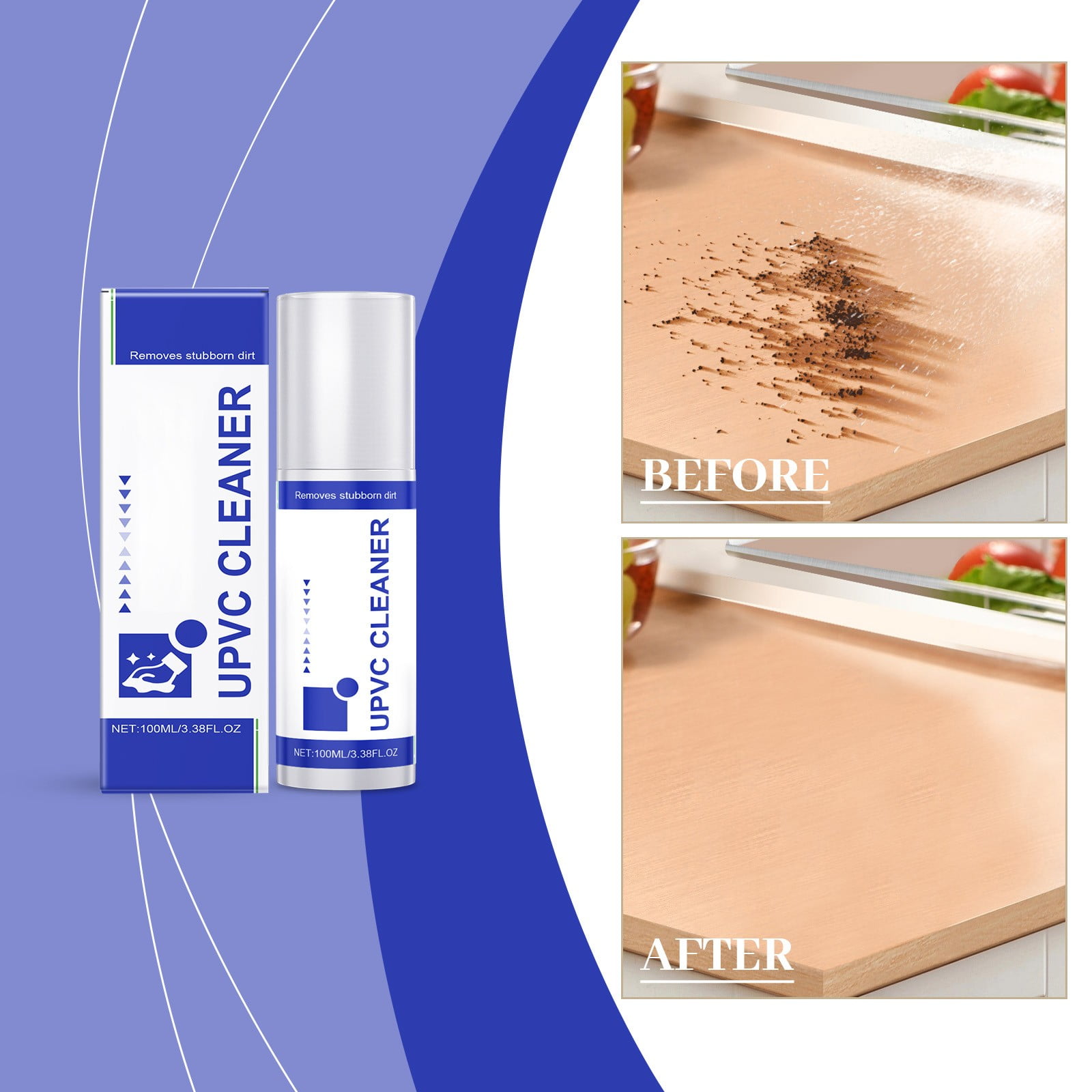 Professional UPVC Cleaner Spray, Eco-Friendly Construction Cleaner ...