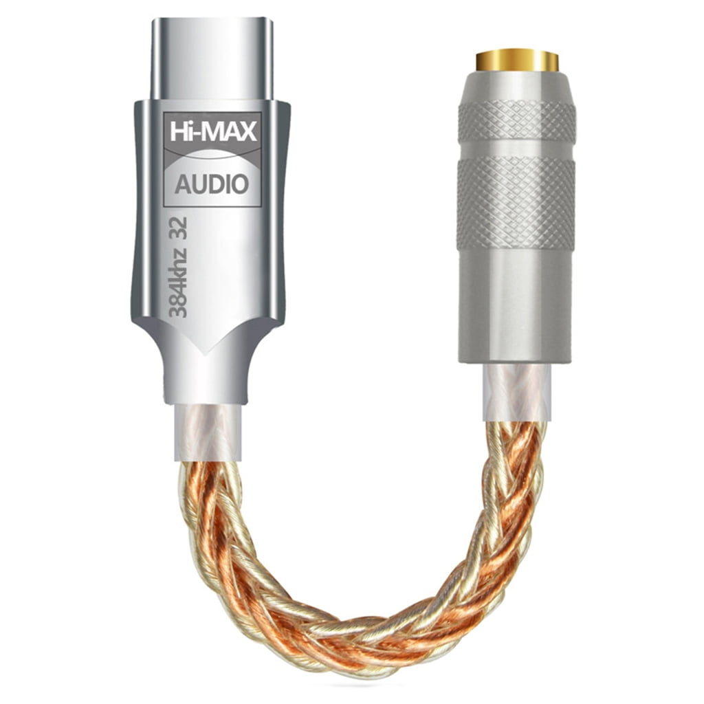 Professional USB C Adapter with EQ Control Digital Auditory Decoding Cable - Walmart.com