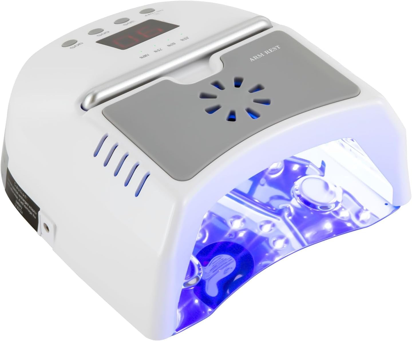 Professional UV Led Nail Lamp Cordless 72W UV Lights for Gel Nails with ...