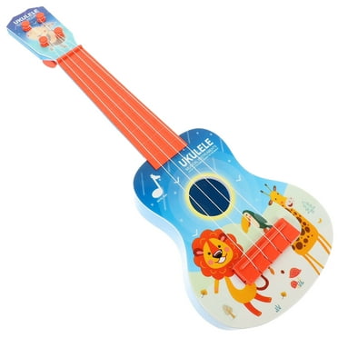 Toyster's Wooden Toy Guitar Ukulele - Colorful Musical Instrument with ...