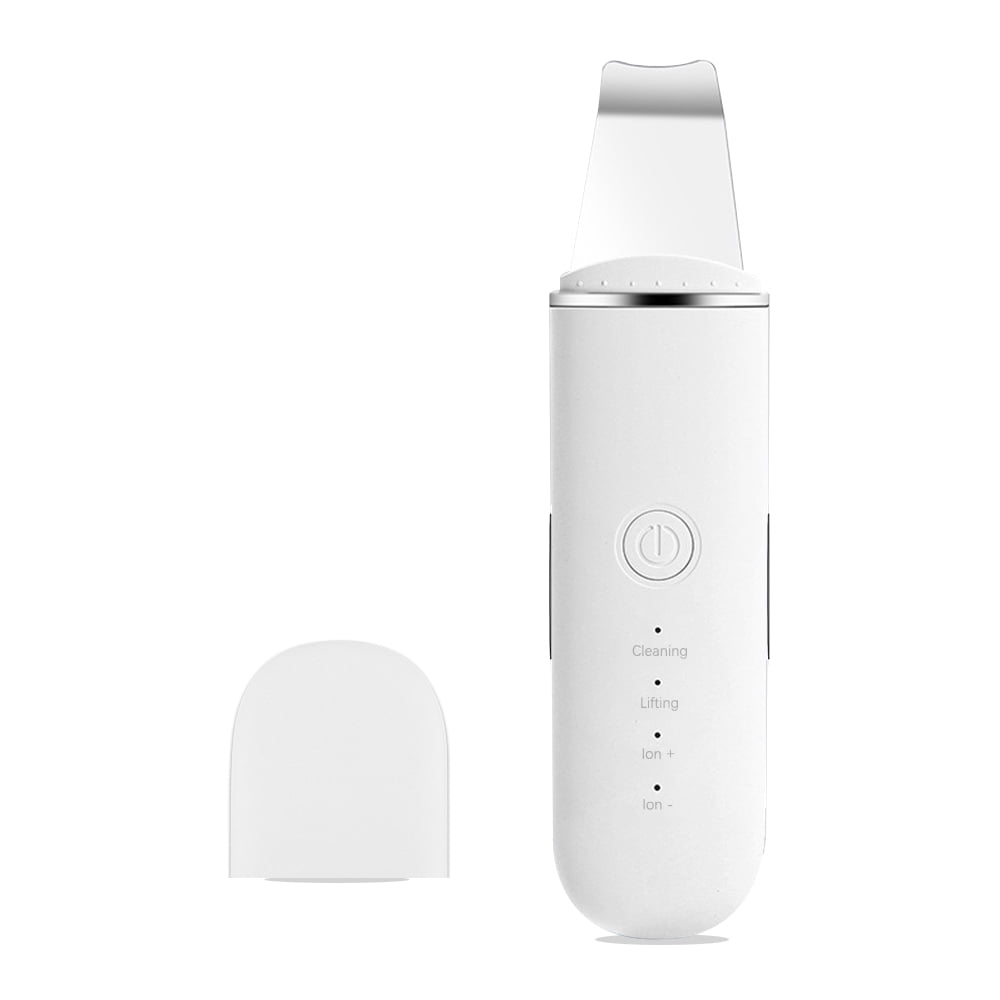 Professional Ultrasonic Ion Facial Skin Scrubber Electric Exfoliator ...