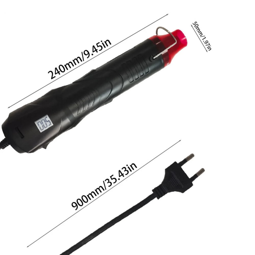 Professional Versatile Heat Gun, 220V Hot Air Blower with Overheat ...