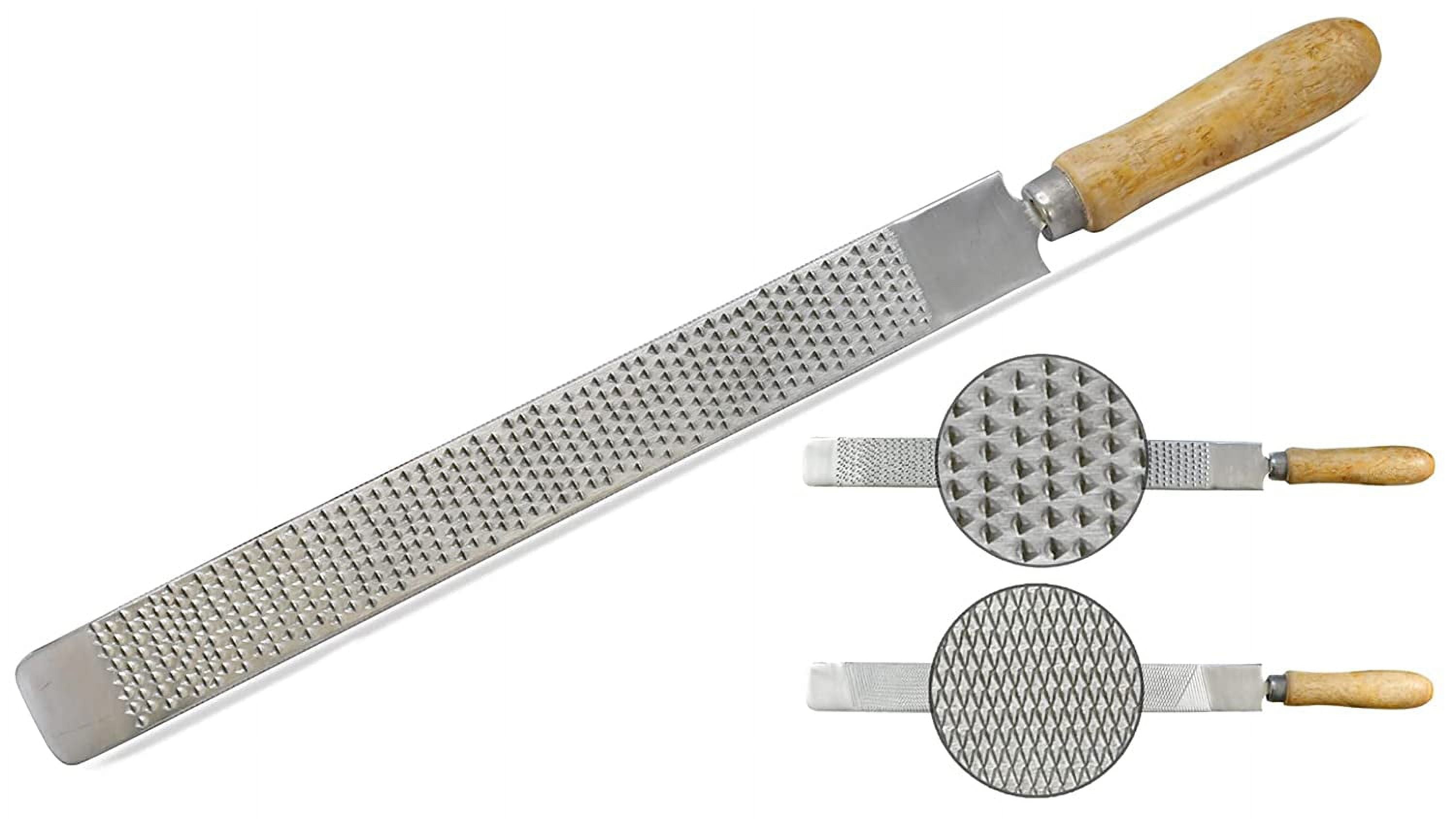 Professional Vet Farrier Tool Equine Horse Shoe Hoof Rasp Wood Handle ...