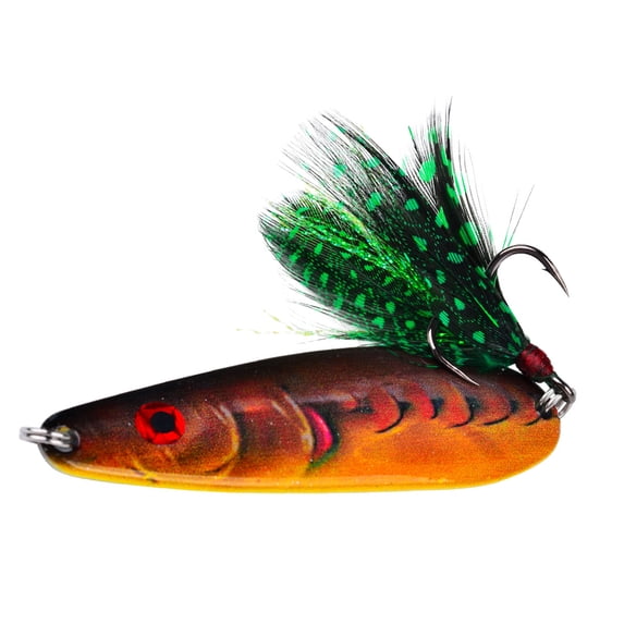 Professional Vibrations Sinking Spoon Fishing lures Replacement Metal ...