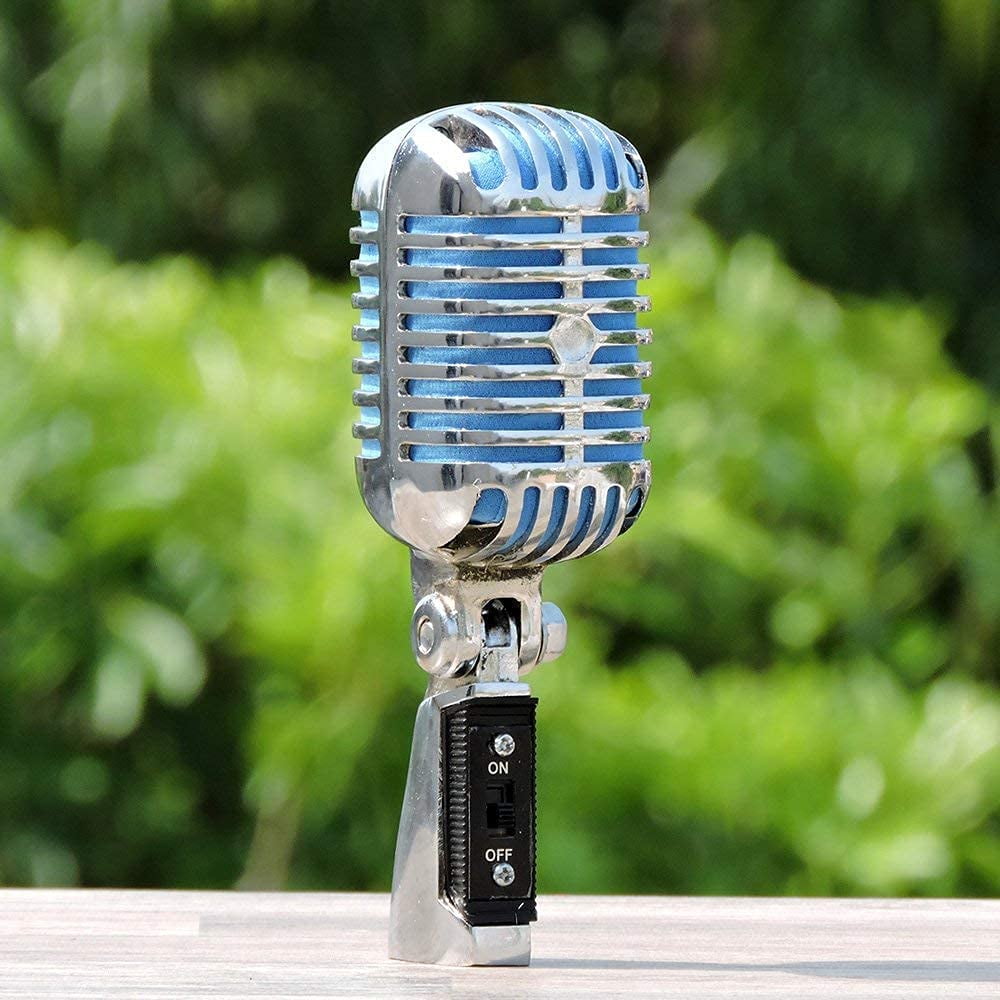 Professional Vintage Classic-Iconic Retro Style, Dynamic Microphone ...