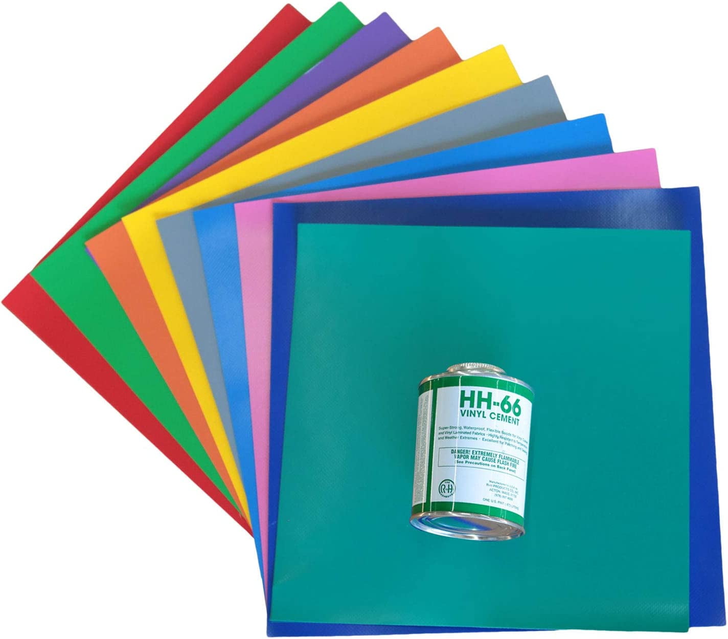 Professional Vinyl Repair Patch Kit for Inflatable Bounce Houses ...