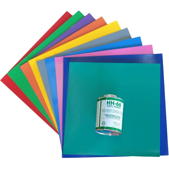 Professional Vinyl Repair Patch Kit for Inflatable Bounce Houses ...
