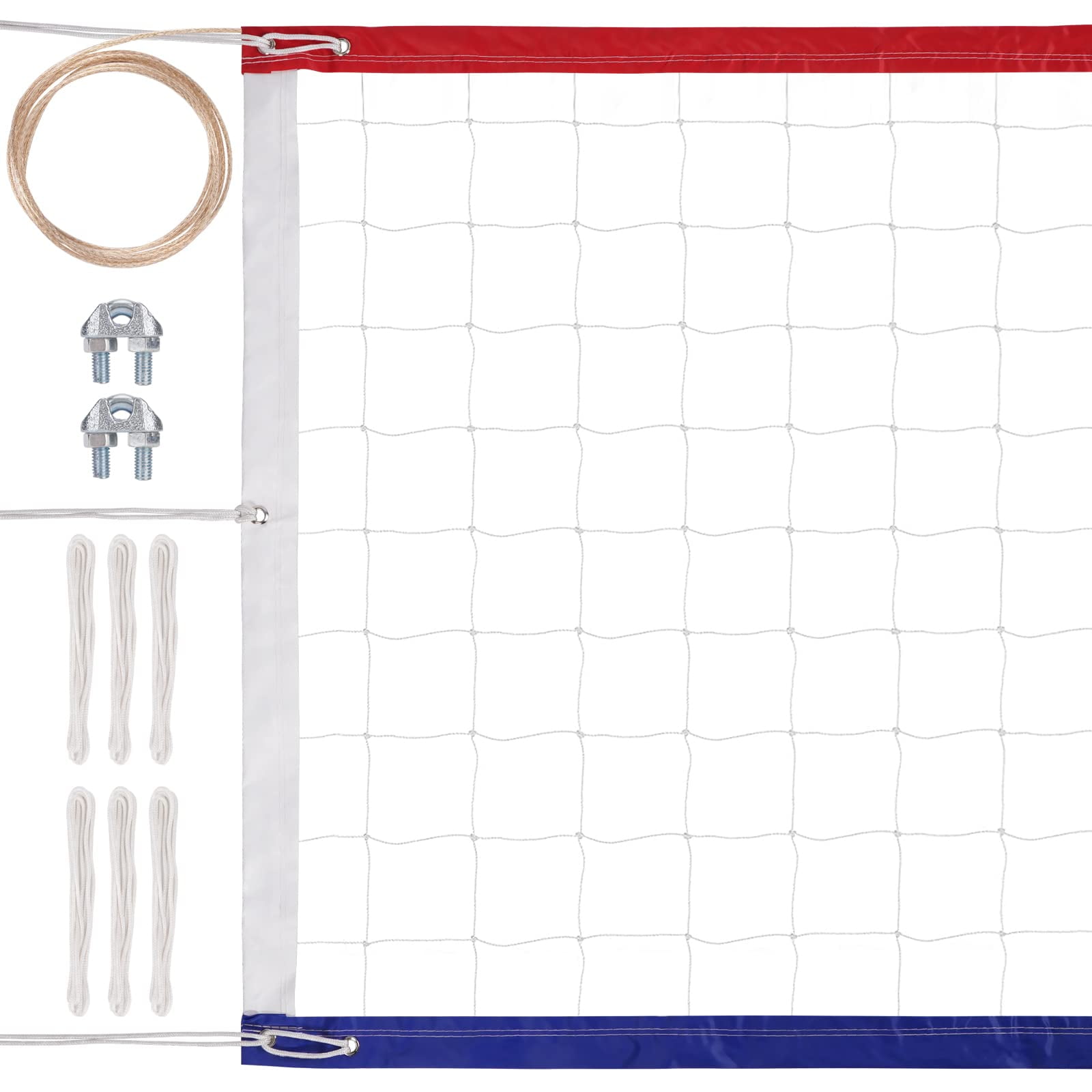 Professional Volleyball Net Outdoor with Extended Aircraft Wire Rope ...