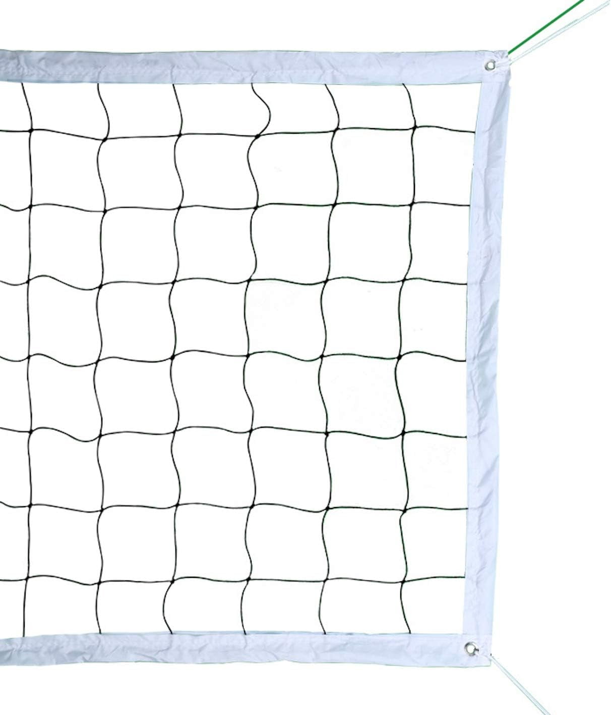 Professional Volleyball Net With Aircraft Steel Cable - Heavy Duty for Outdoor, Backyard, Pool ...