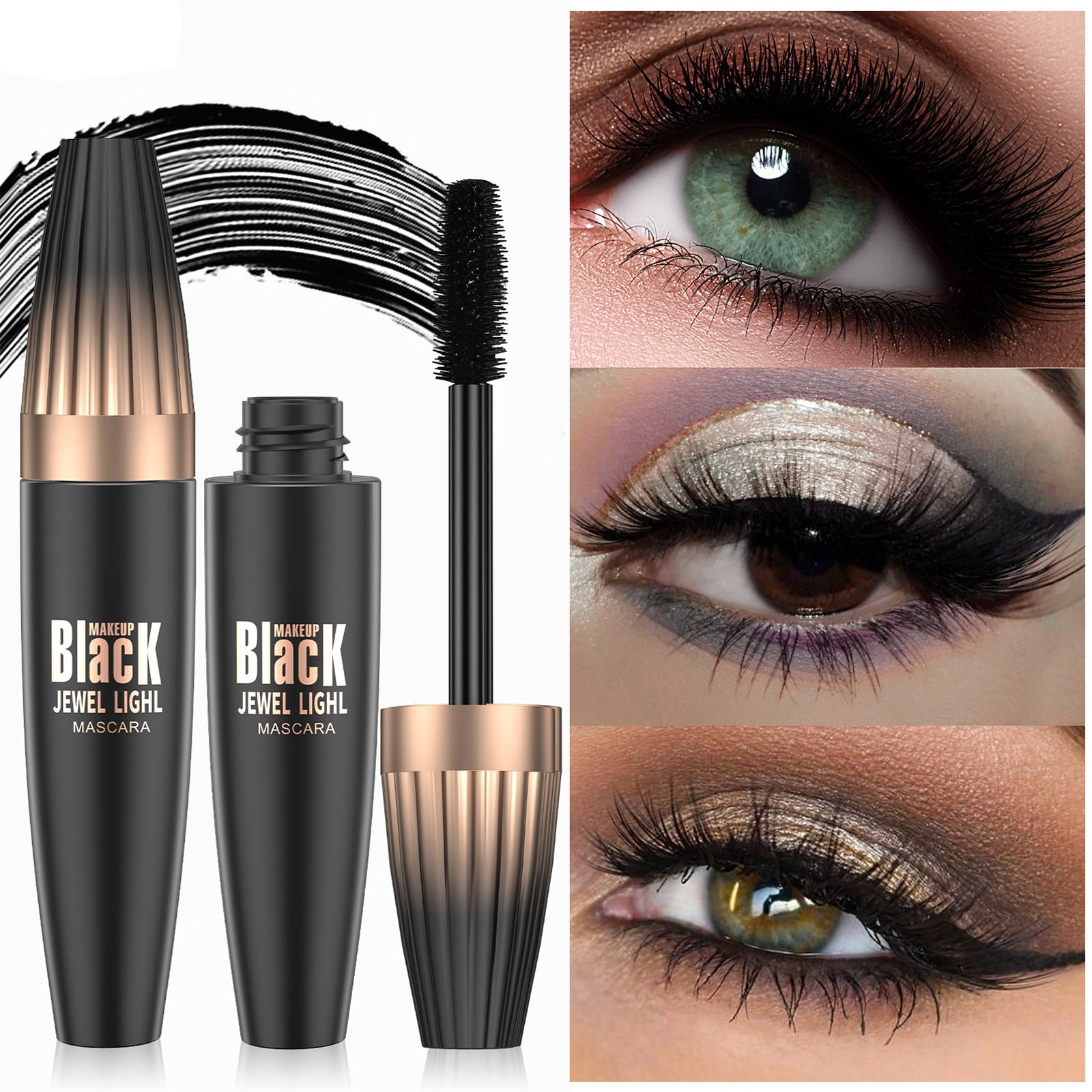 Professional Volumizing Mascara Extra-Large Wand for Full Lashes ...