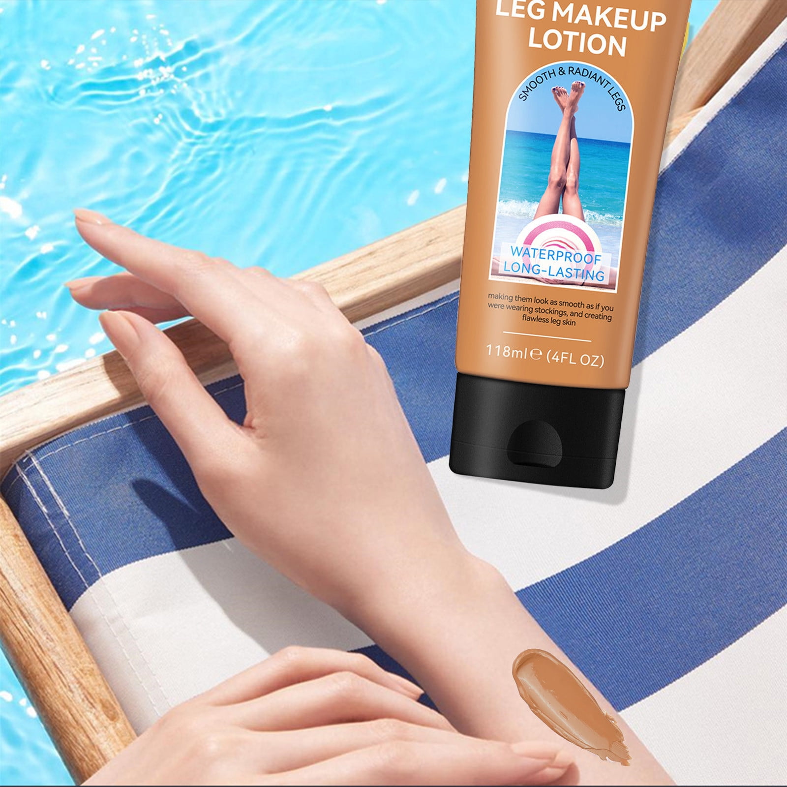 Professional Waterproof Leg Concealer - 118ml (4fl.oz) Full Coverage ...