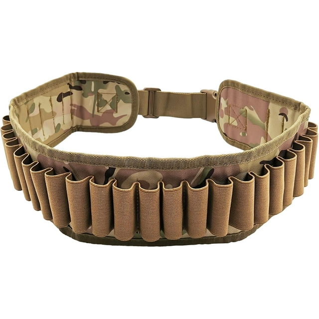 Professional Waterproof Shotshell Holder 30 Rounds Nylon Belt Case Ammo ...