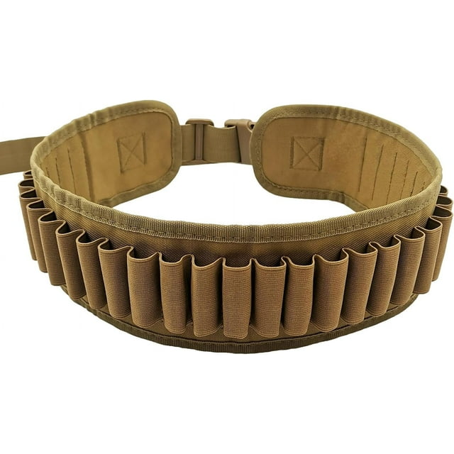 Professional Waterproof Shotshell Holder 30 Rounds Nylon Belt Case Ammo ...