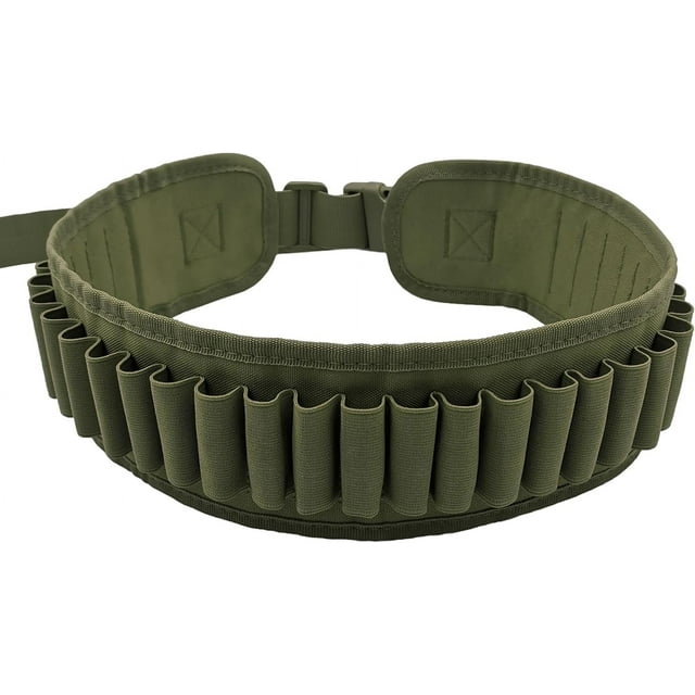 Professional Waterproof Shotshell Holder 30 Rounds Nylon Belt Case Ammo ...