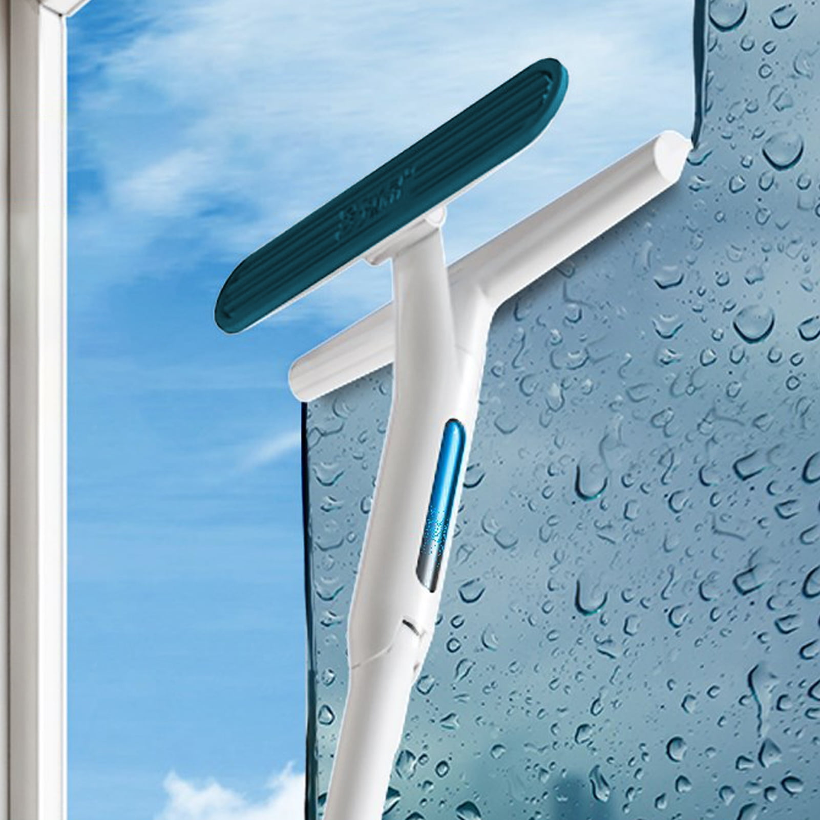 Professional Window Squeegee for Home, 33"-50" Long Squeegee for Window ...