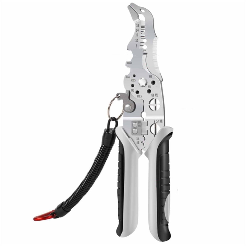 Professional Wire Stripper Wire Crimping Tool,Wire Cutter,Wire Crimper,Cable Stripper,Wiring ...