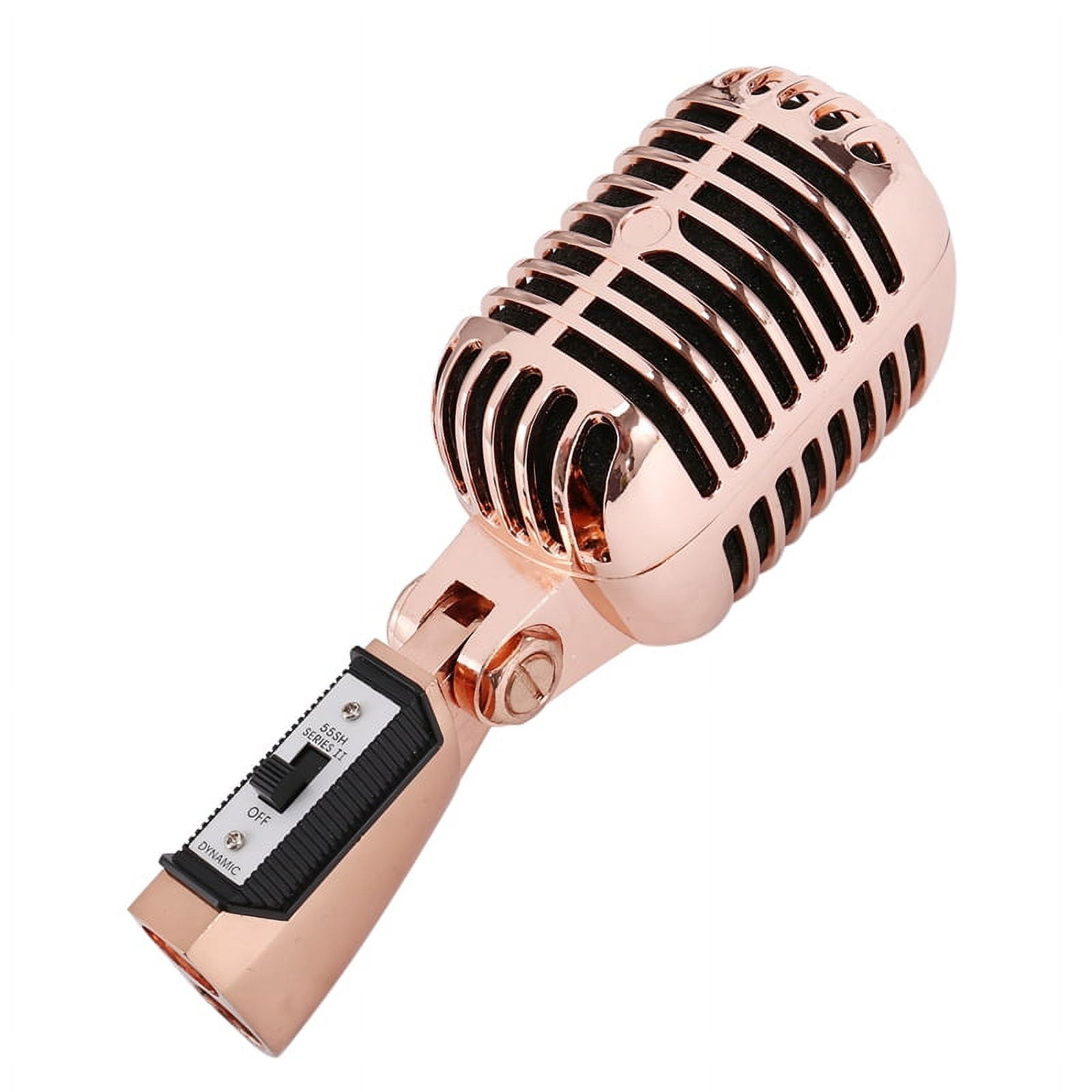 Professional Wired Vintage Classic Microphone Dynamic Vocal Mic ...