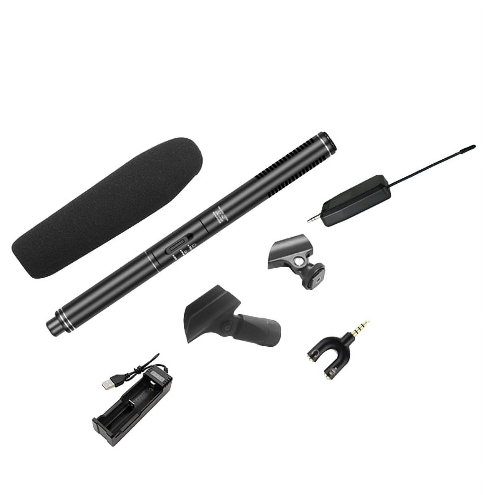 Professional Wireless Condenser Microphone Interview Recording Vlog ...