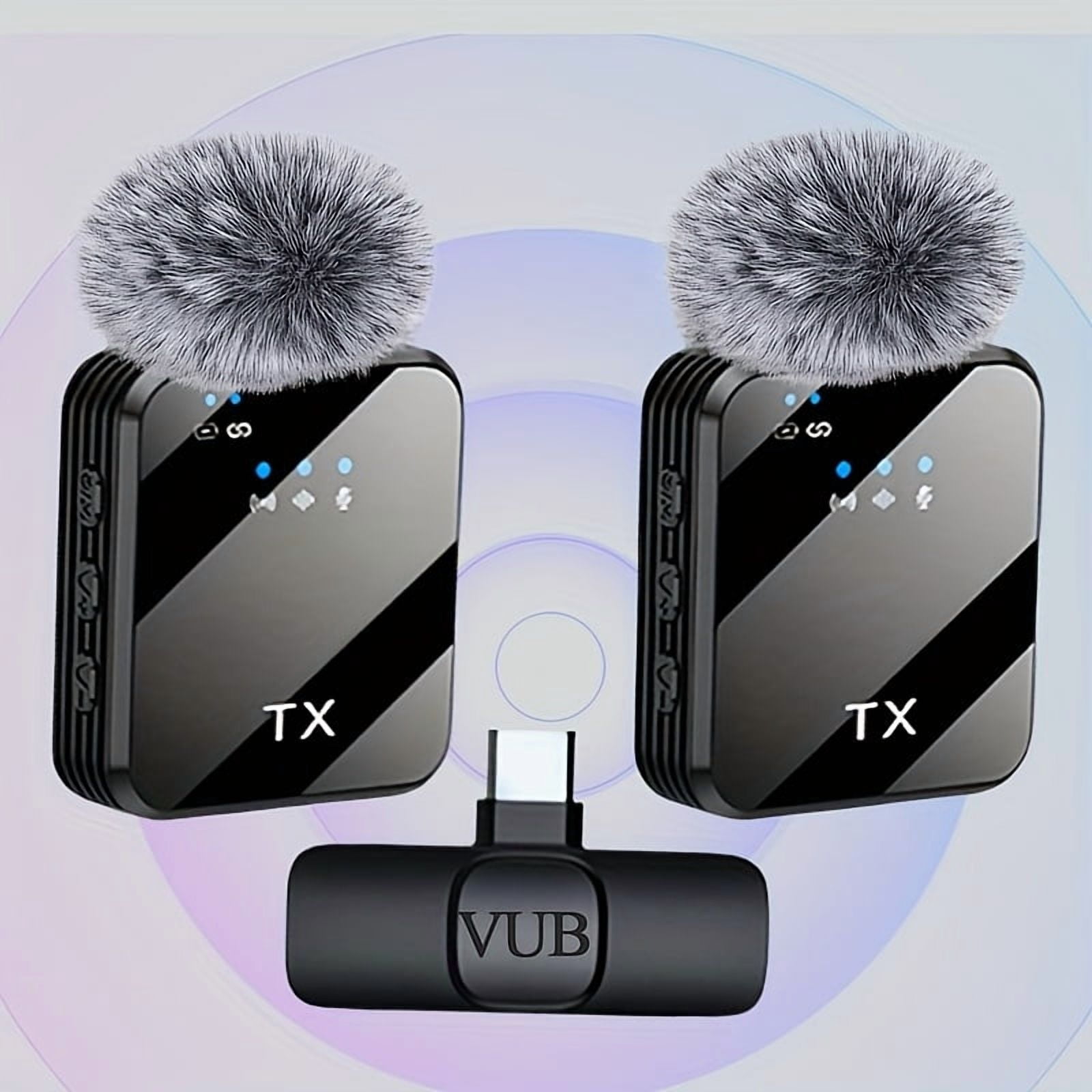 Professional Wireless Lavalier Microphone With Intelligent Noise ...