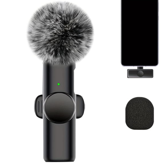 Professional Wireless Lavalier Microphone System With Noise Canceling ...